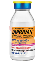 Ordering Center - DIPRIVAN® (Propofol) Injectable Emulsion, USP