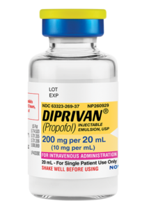Ordering Center NOVAPLUS - DIPRIVAN® (Propofol) Injectable Emulsion, USP