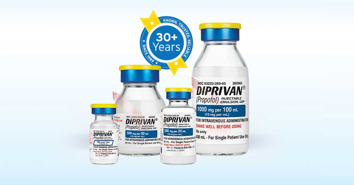About Diprivan - DIPRIVAN® (Propofol) Injectable Emulsion, USP